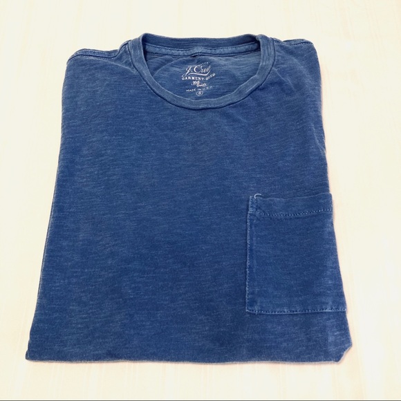 J. Crew | Shirts | J Crew Garment Dyed Tee Size S | Poshmark